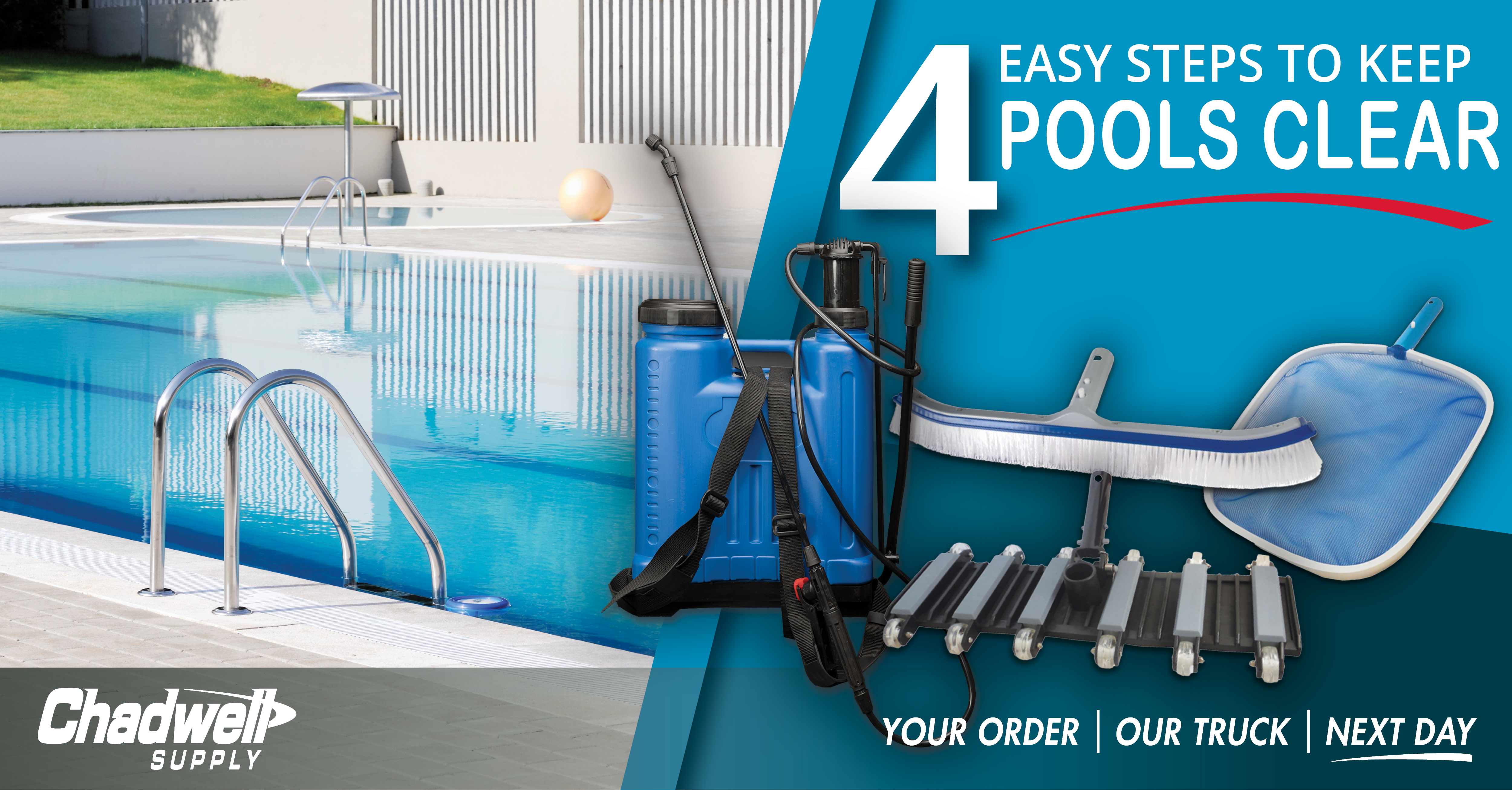 4 Easy Steps to Keep Pools Clear All Year